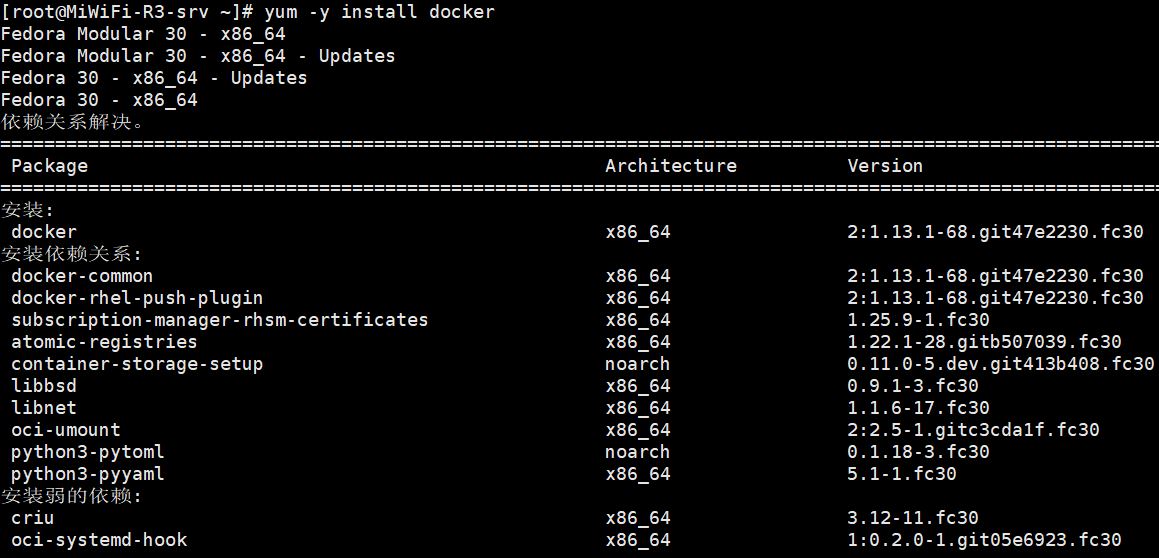 Docker环境配置 Mingziday实践微服务过程记录